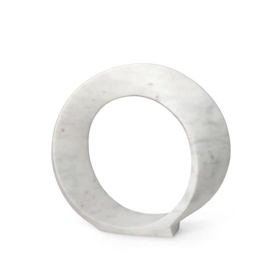 Cleo Marble Sculpture Small White – Boyd Blue