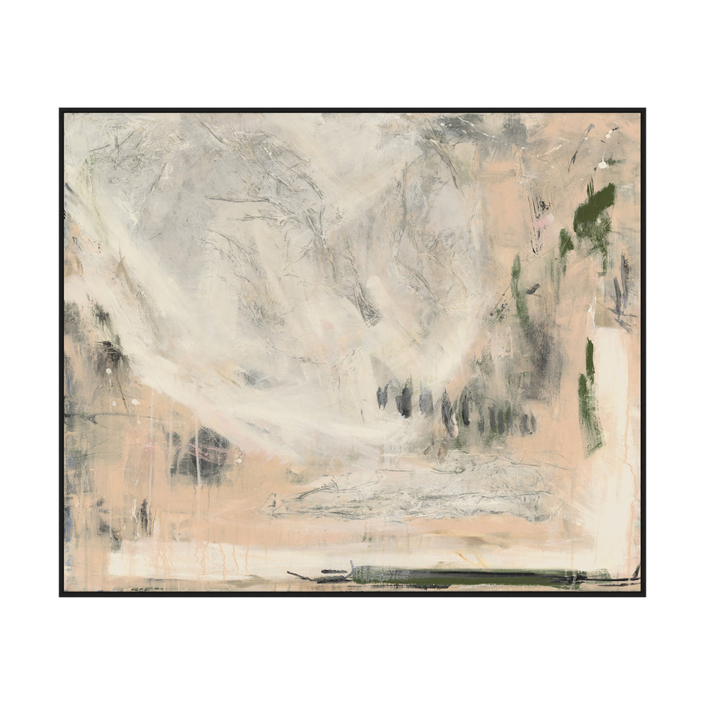 Wall with Warm Art – Boyd Blue