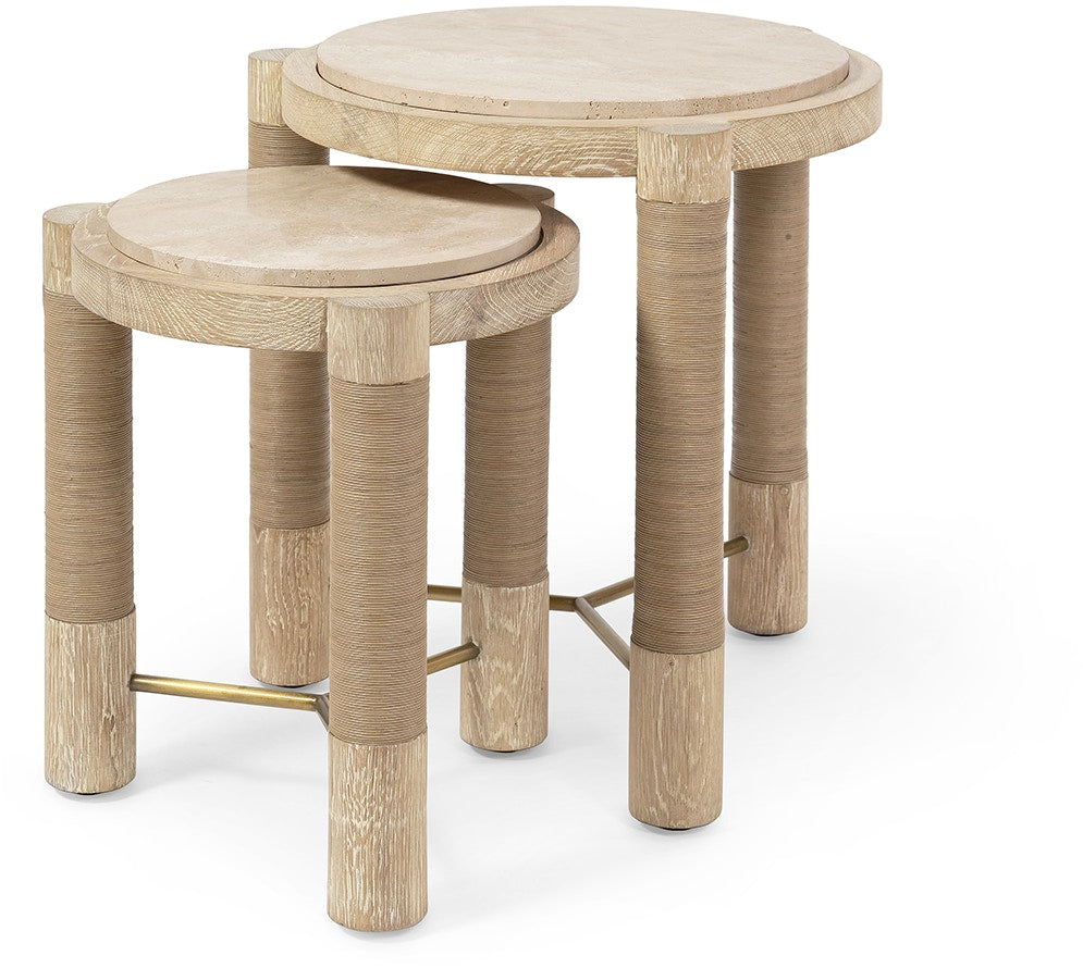 Quentin Side Table Tall – Boyd Blue