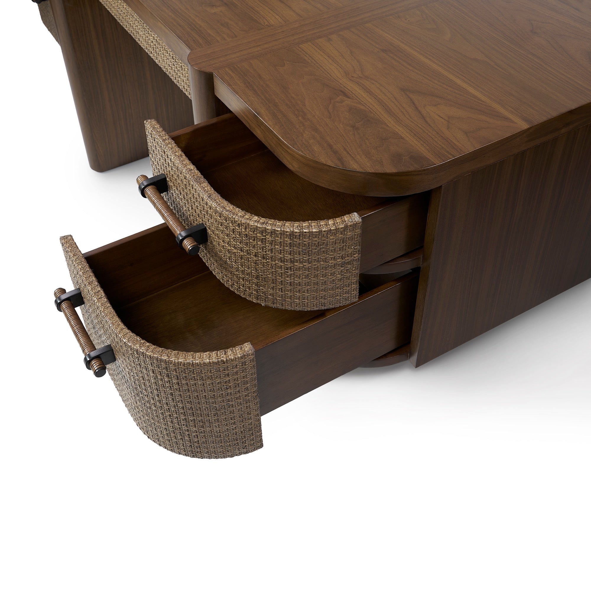 Zoey Walnut Desk – Boyd Blue