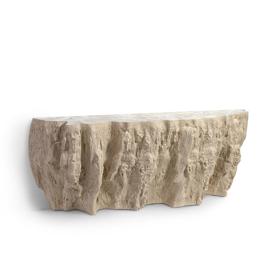 Camilla Fossilized Clam Console Table Long – Boyd Blue
