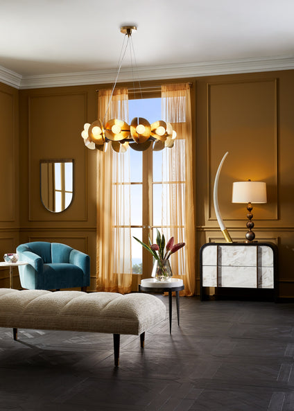 Moira End Table – Boyd Blue