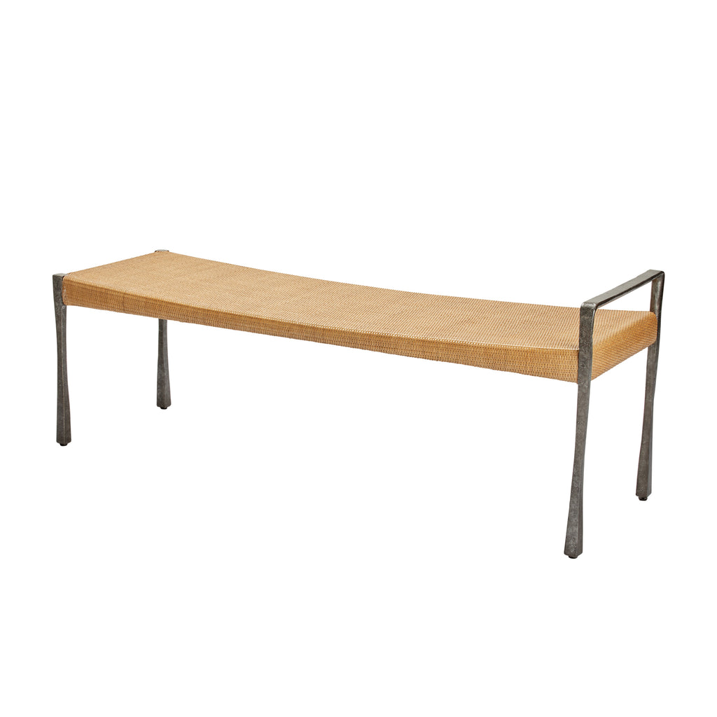 Thornton Long Bench – Boyd Blue