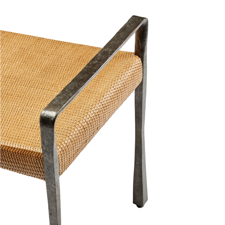 Thornton Long Bench – Boyd Blue