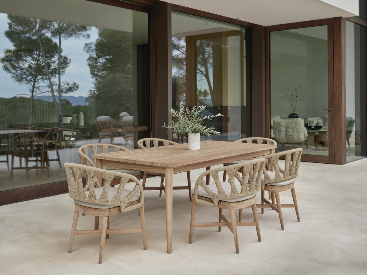 Krabi Dining Armchair – Boyd Blue