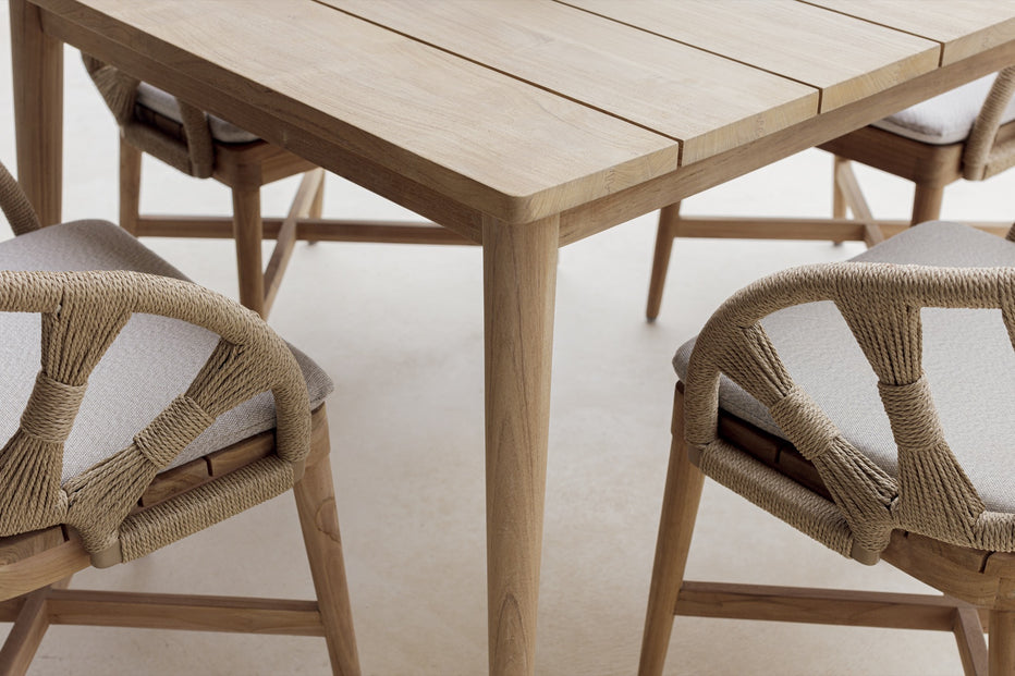 Krabi Dining Armchair – Boyd Blue