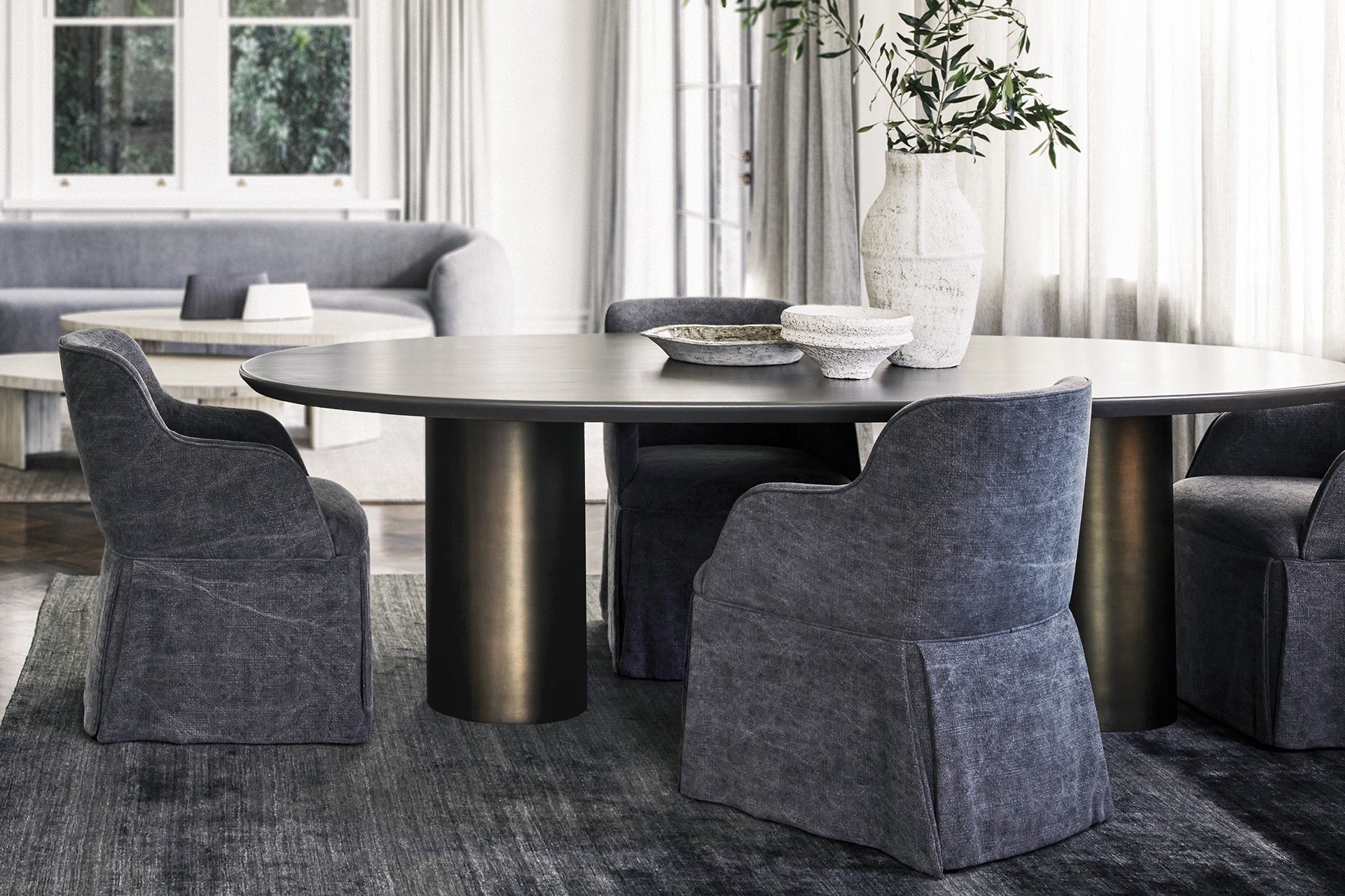 Aldo Dining Table – Boyd Blue