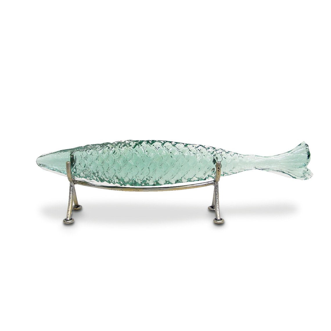 Glass Sakana Fish On Stand, Small – Boyd Blue