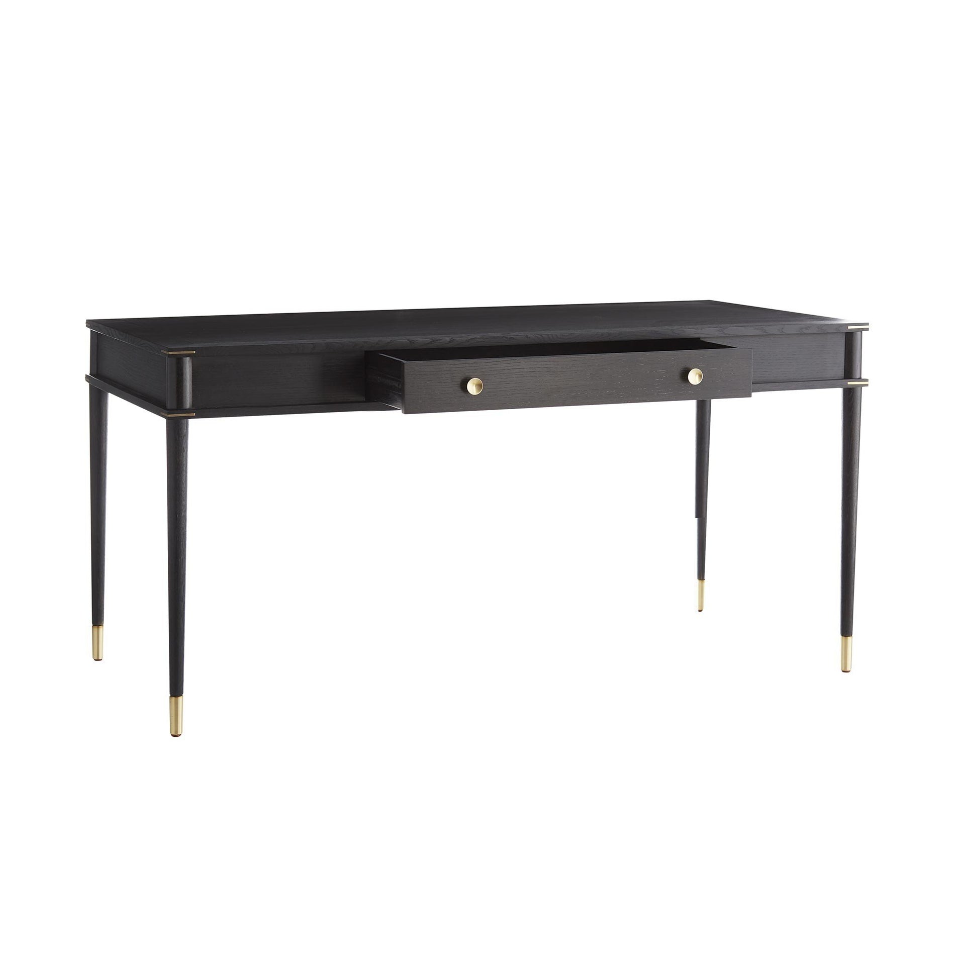 Jobe Desk | Handsome Writing Desk | Adjustable Levelers Desk – Boyd Blue