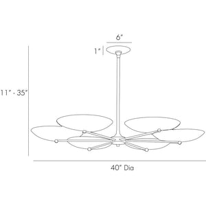 Griffith Chandelier - Antique Brass @ A$6,080.00
